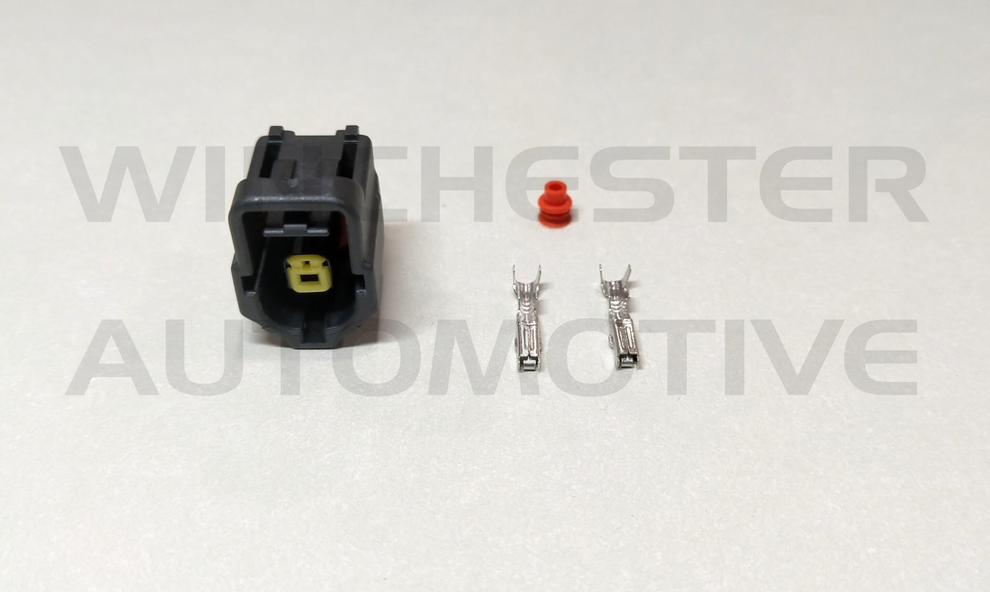 BARRA / FORD SINGLE PIN OIL PRESSURE SENSOR CONNECTOR, SEAL & TERMINAL ...