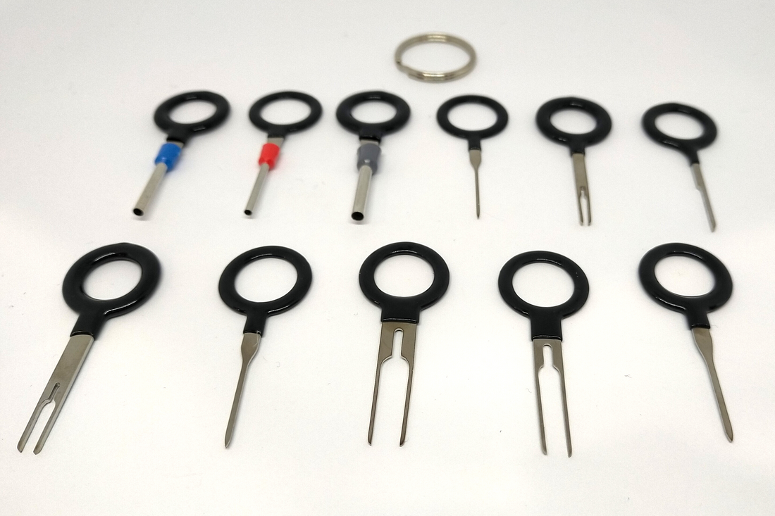 11 PIECE CONNECTOR DE-PINNING TOOL SET – Winchester Automotive